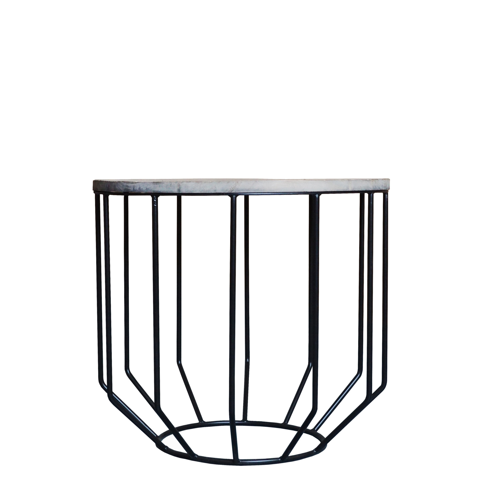 Dropship 20 Black And Brown Solid Wood And Iron - Syncee